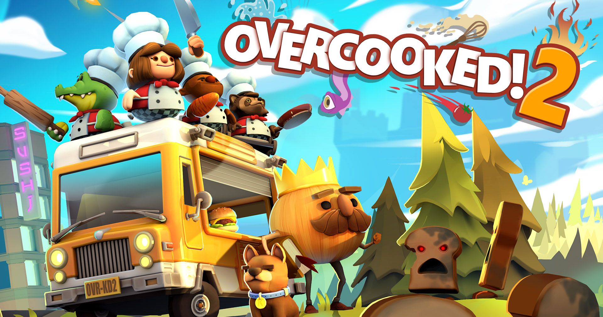 Overcooked 2 Free Seasonal Update Drops October 1