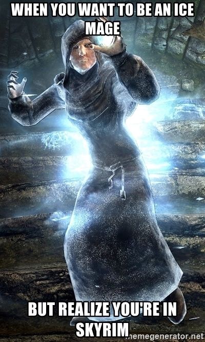 Skyrim: 10 Hilarious Memes About Being A Mage Only True Fans Understand