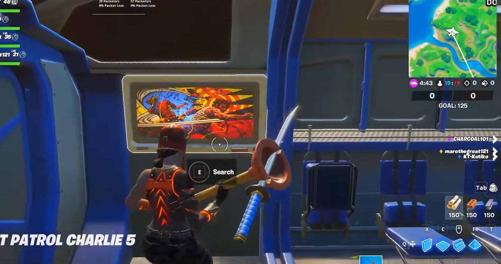 Fortnite: Week 2 Quinjet Patrol Sites And Wolverine Loading Screen