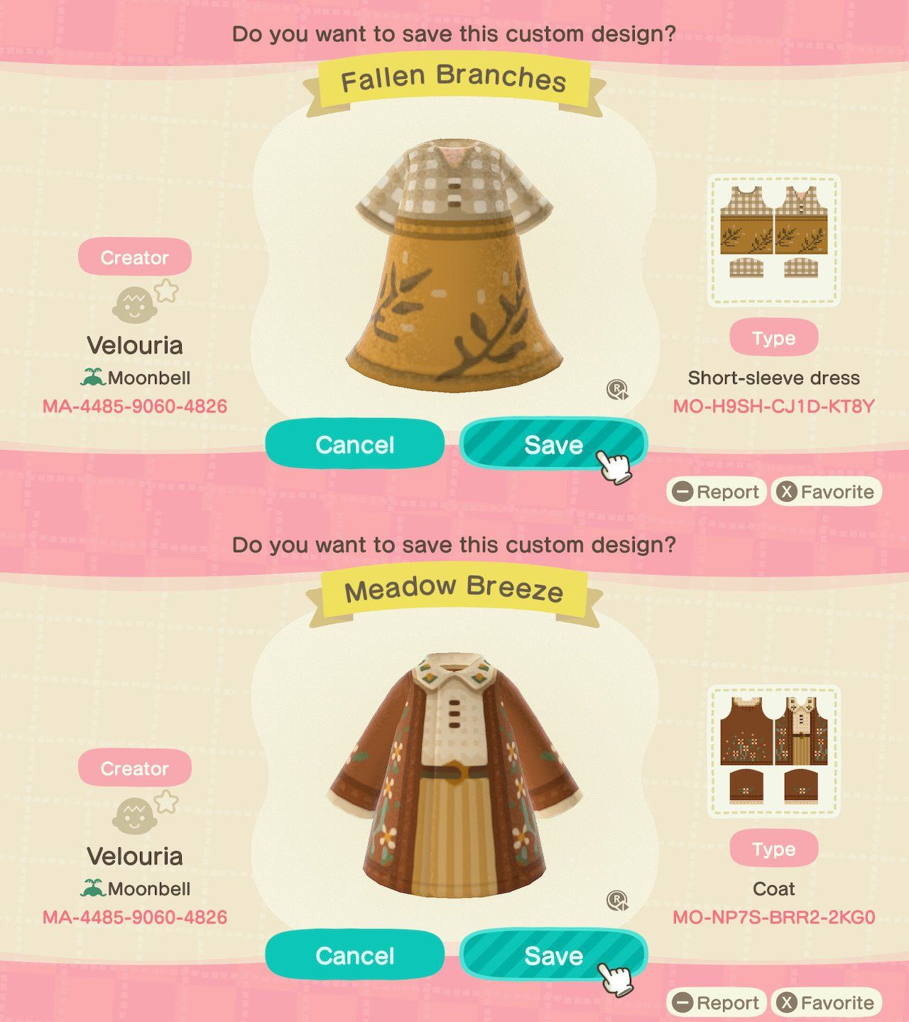 Animal Crossing: New Horizons Autumn-Themed Codes To Celebrate Turkey Day