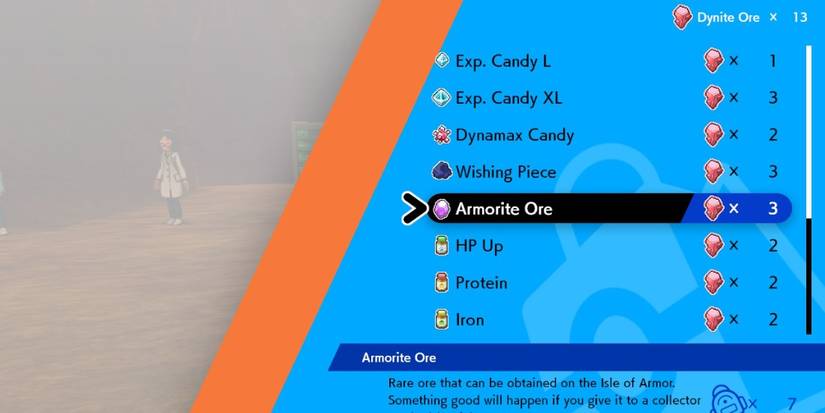 Pokémon Sword & Shield: Every Way To Get Armorite Ore