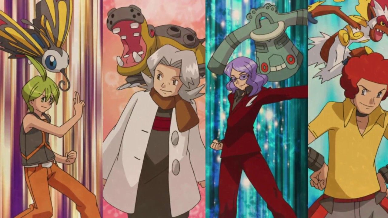 Pokemon: Every Elite Four Challenge, Ranked According To Difficulty