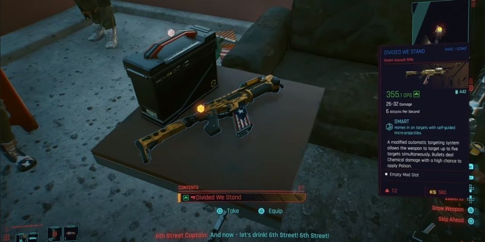 Cyberpunk 2077: All Unique Smart Weapons, Ranked
