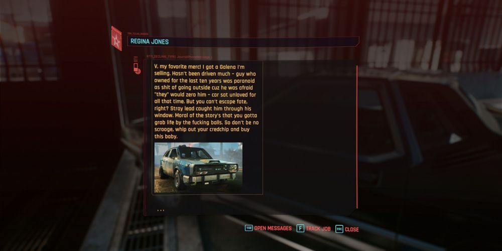 Cyberpunk 2077: Everything You Need To Know About Cars