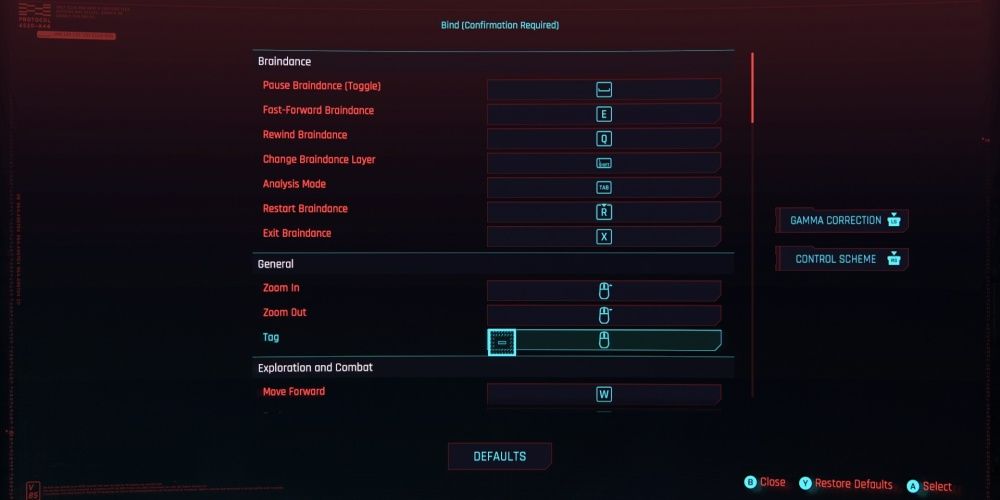Cyberpunk 2077: Best Custom PC Control Keybindings