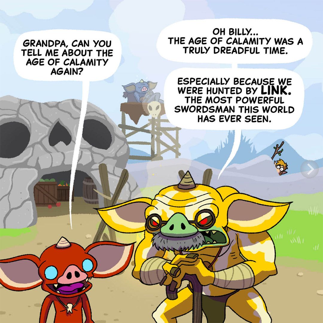 10 Hyrule Warriors: Age Of Calamity Comics That Are Too Hilarious For Words