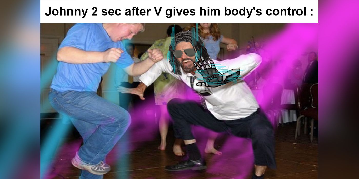 Cyberpunk 2077: 9 Johnny Silverhand Memes That Are Too Hilarious For Words