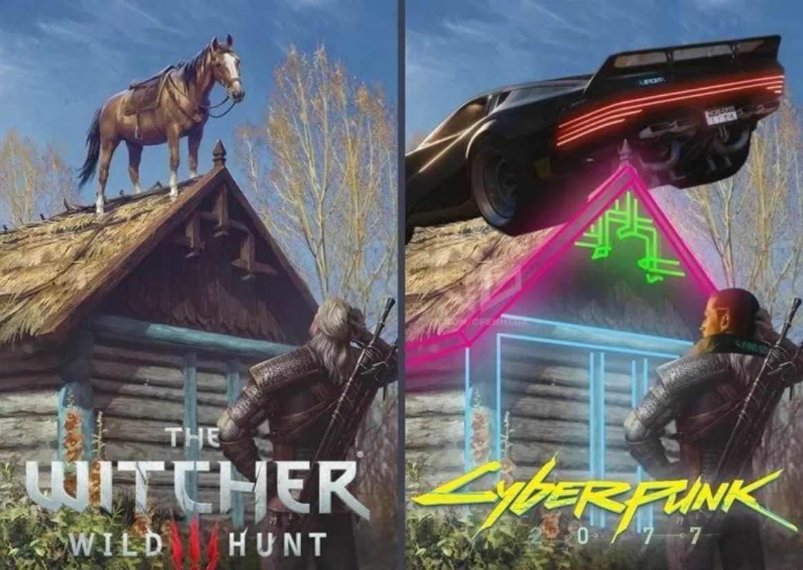 Cyberpunk Vs. Witcher Memes That Are Too Hilarious For Words