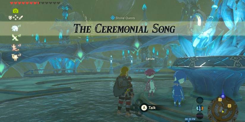 How To Complete The Ceremonial Song Shrine Quest In BOTW