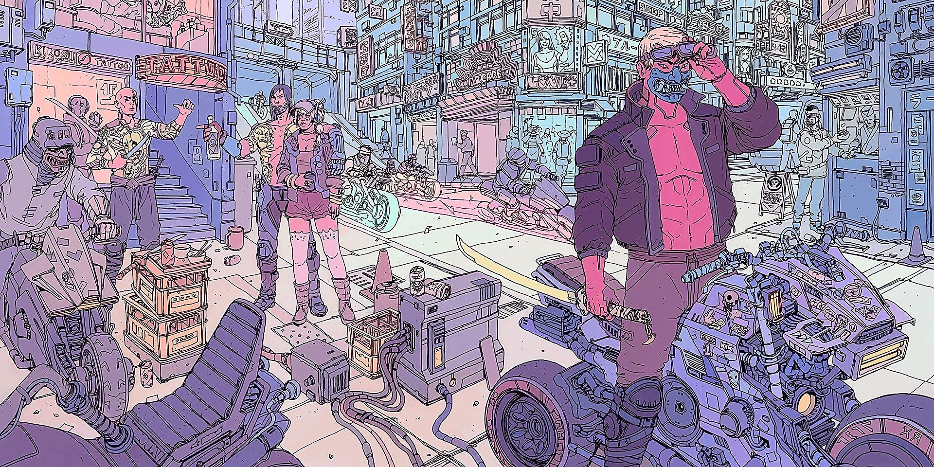 Cyberpunk 2077: Everything We Know About Tyger Claws And Their Lore