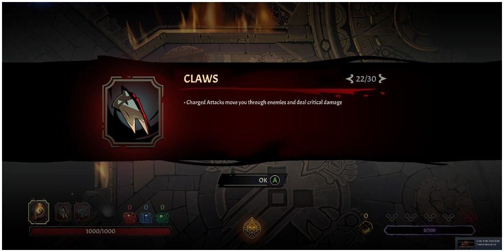 Curse Of The Dead Gods: All Of The Claws, Ranked