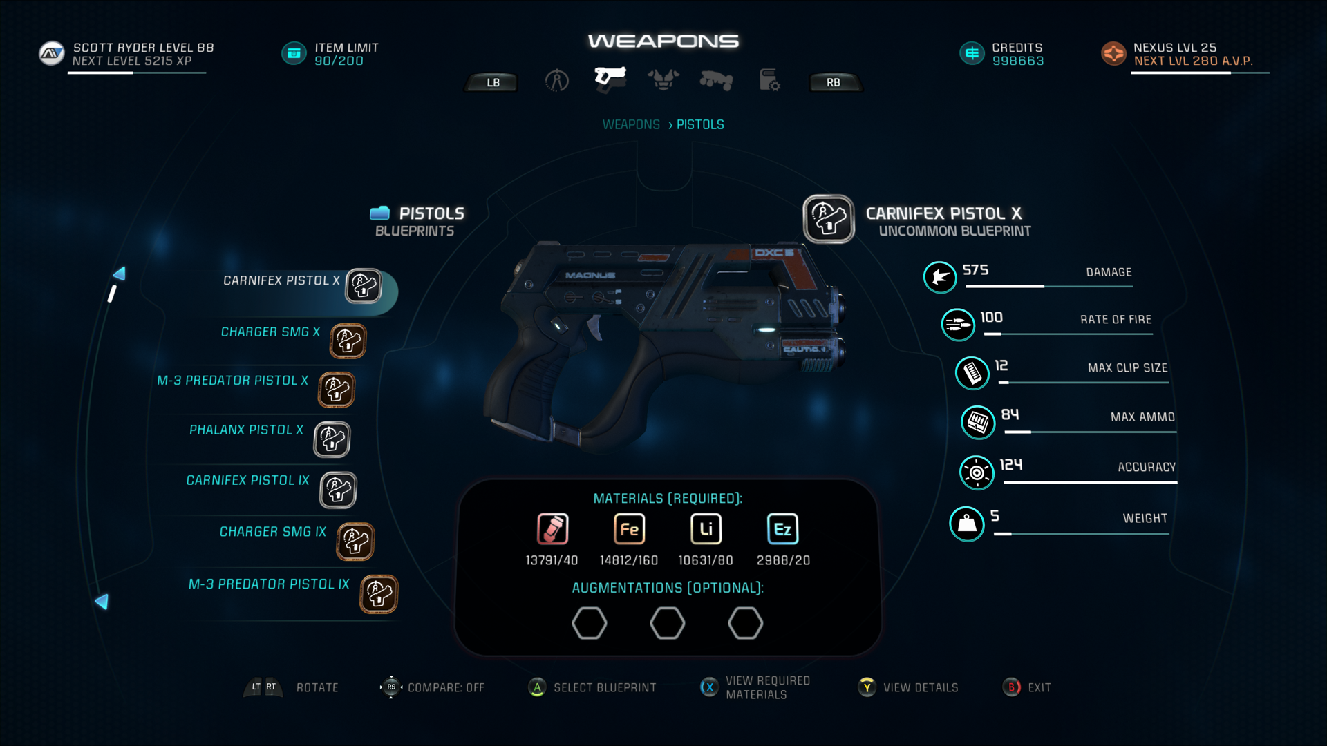 Mass Effect Andromeda: How To Craft Weapons (And The Best Kinds To Go ...