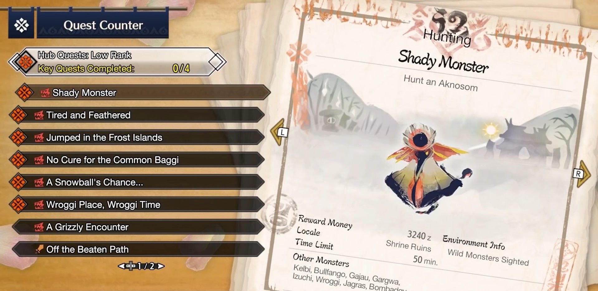 Monster Hunter Rise: All The Differences Between Hub And Village Quests