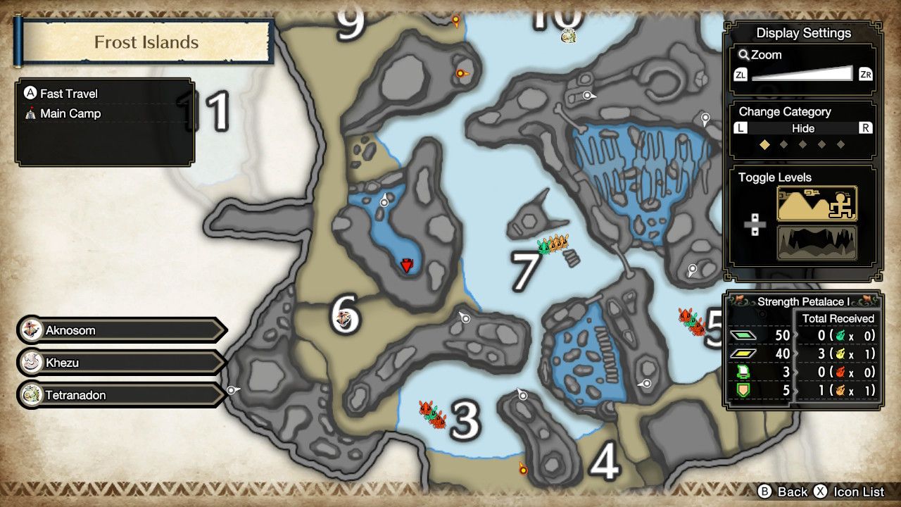 Locations Of All Sub Camps In Monster Hunter Rise