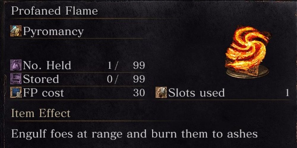 Dark Souls 3: Every Pyromancy Explained In-Depth