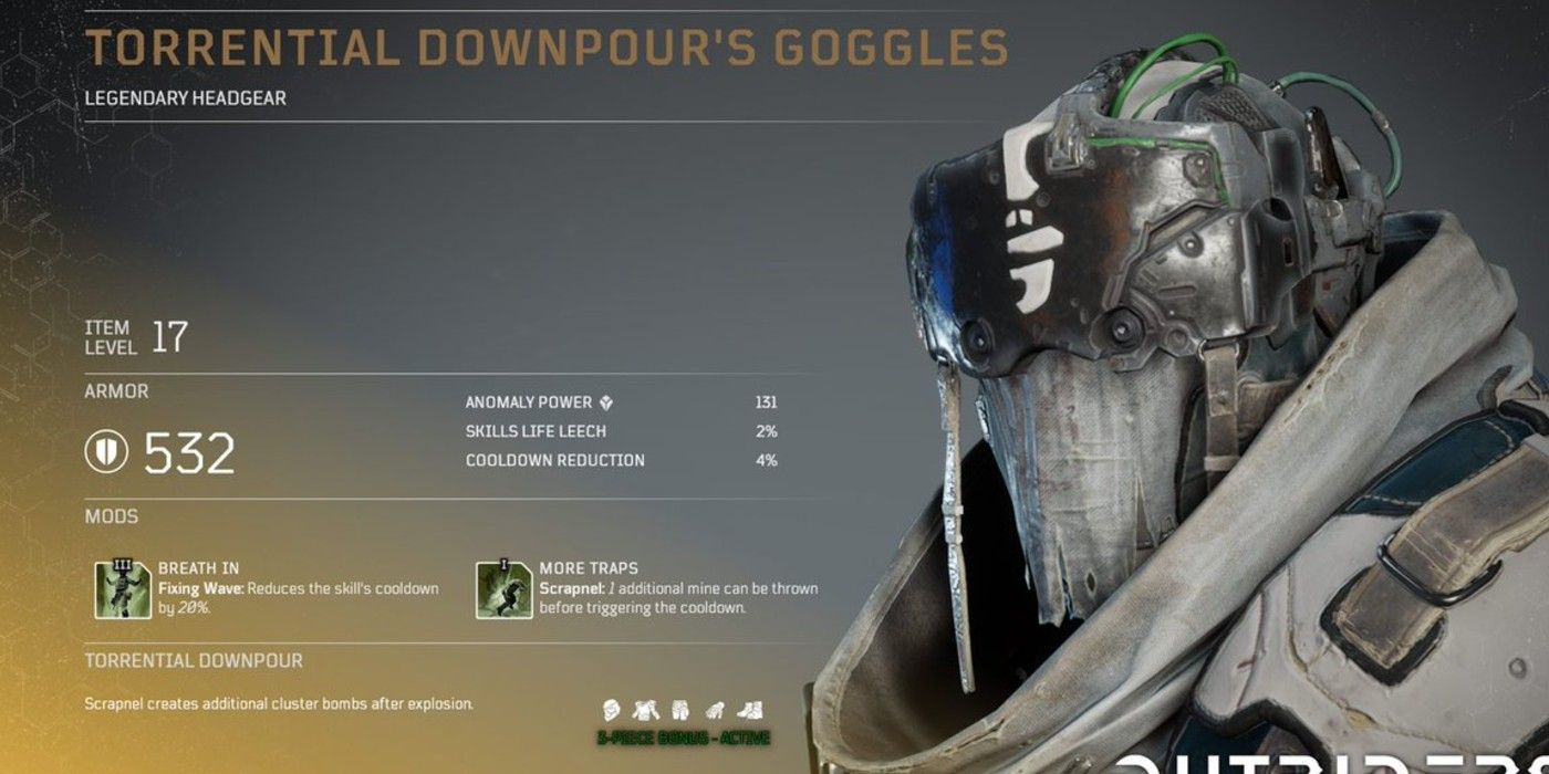 Outriders: Every Legendary Armor Set In The Game