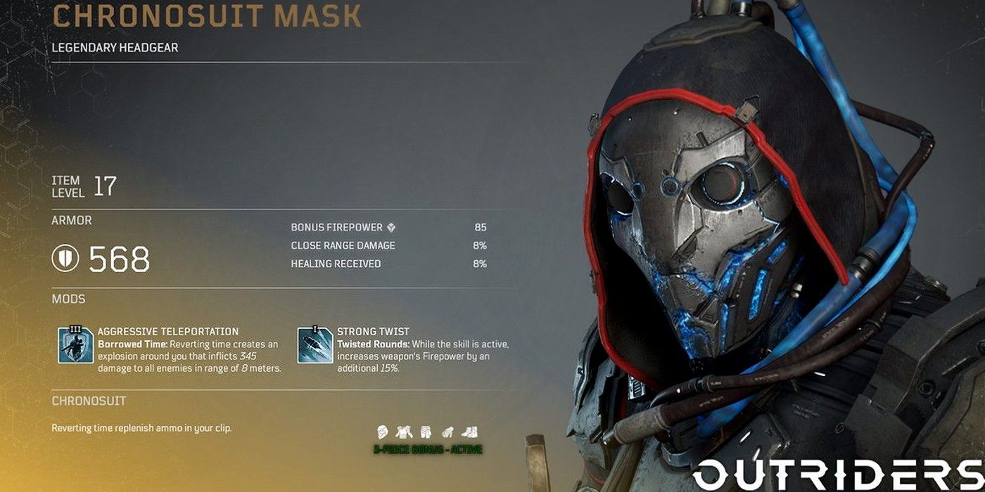 Outriders: Every Legendary Armor Set In The Game