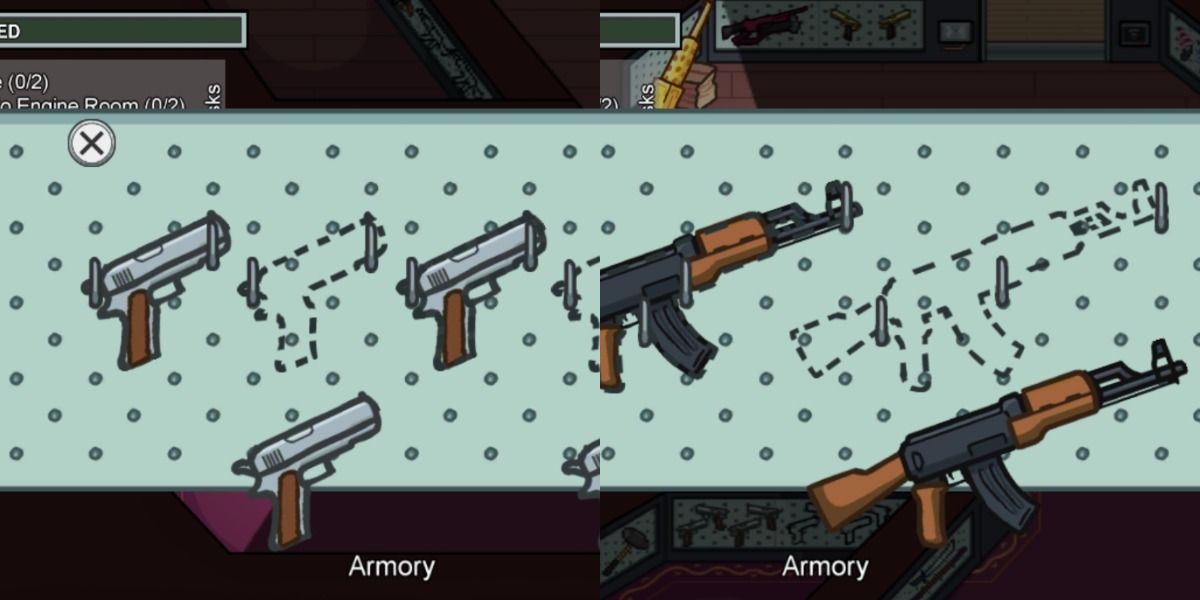 Among Us: Every New Task In The Airship