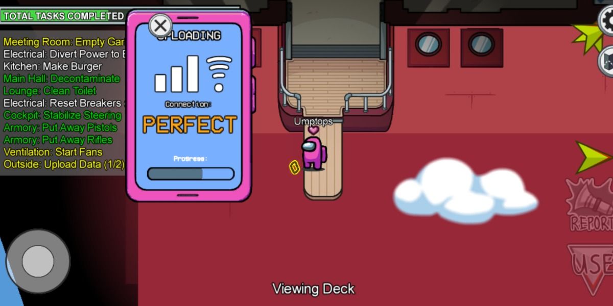 Among Us: Every New Task In The Airship