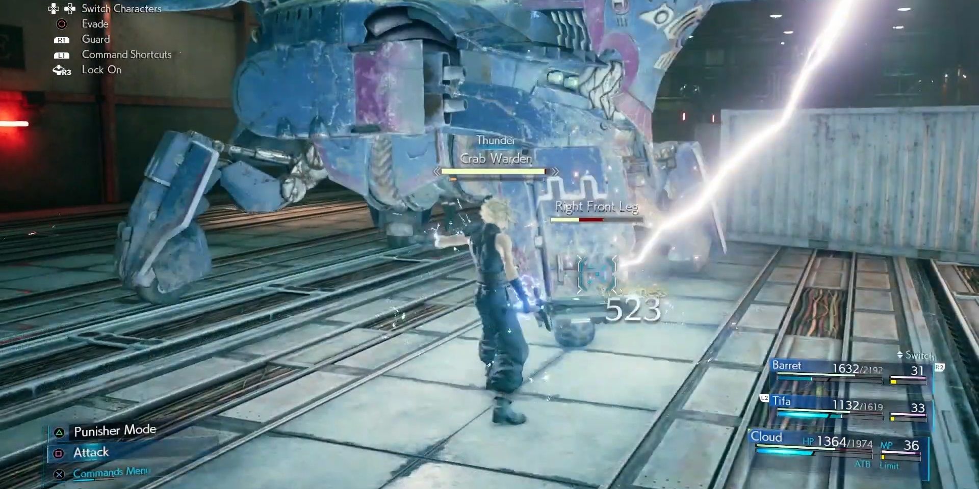 Final Fantasy 7 Remake: How To Defeat The Crab Warden