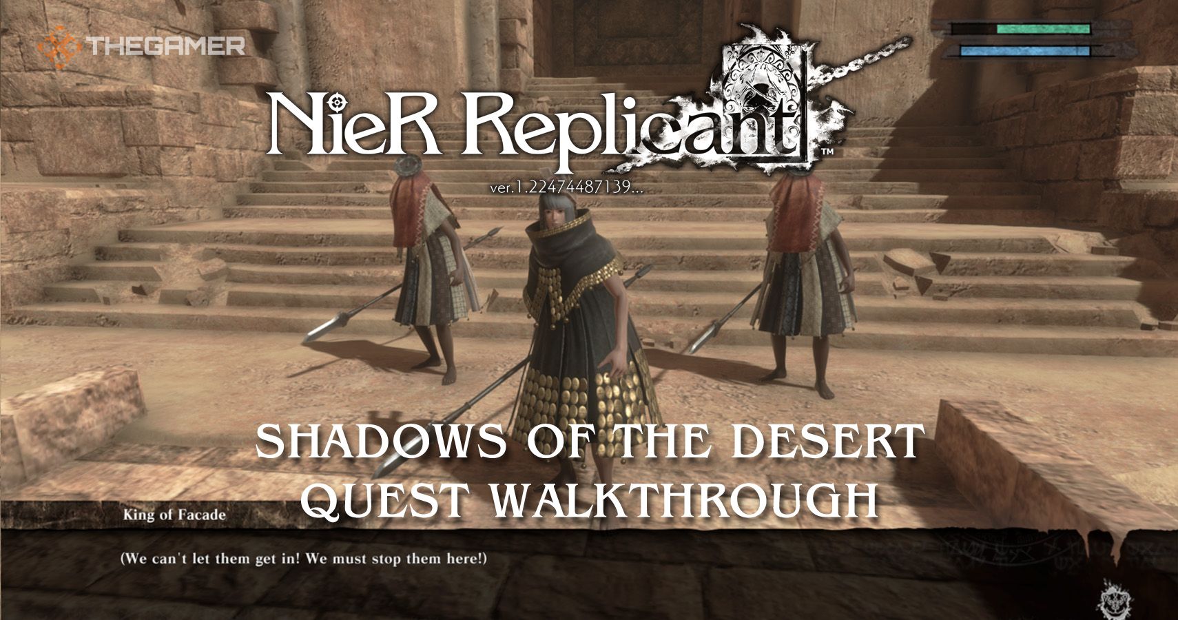 Nier Replicant: Shadows Of The Desert Quest Walkthrough
