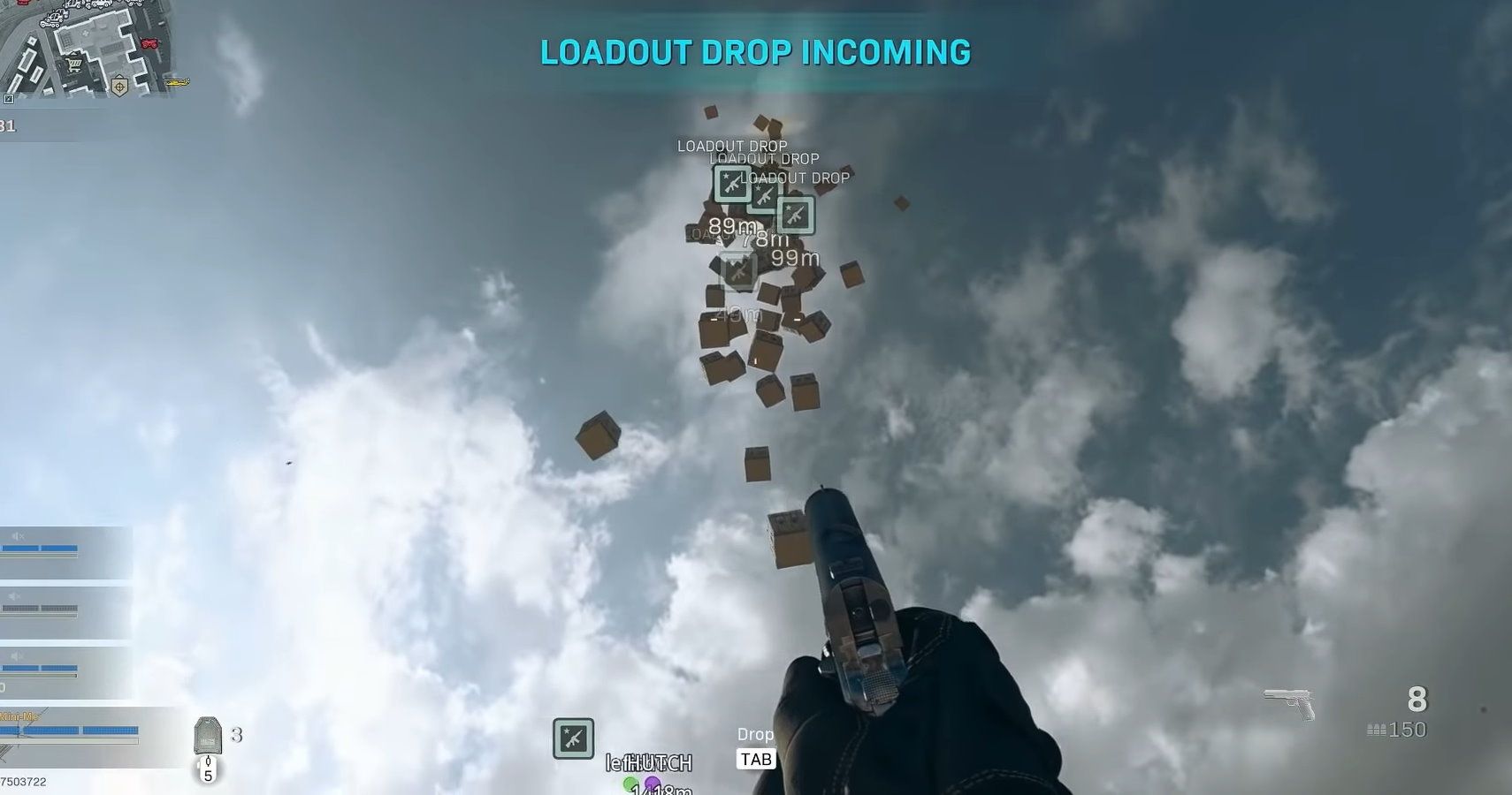 This Is What Happens When 100 Warzone Players Call Loadout Drops At The ...