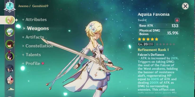 Genshin Impact: Best Swords for Ayaka, Ranked