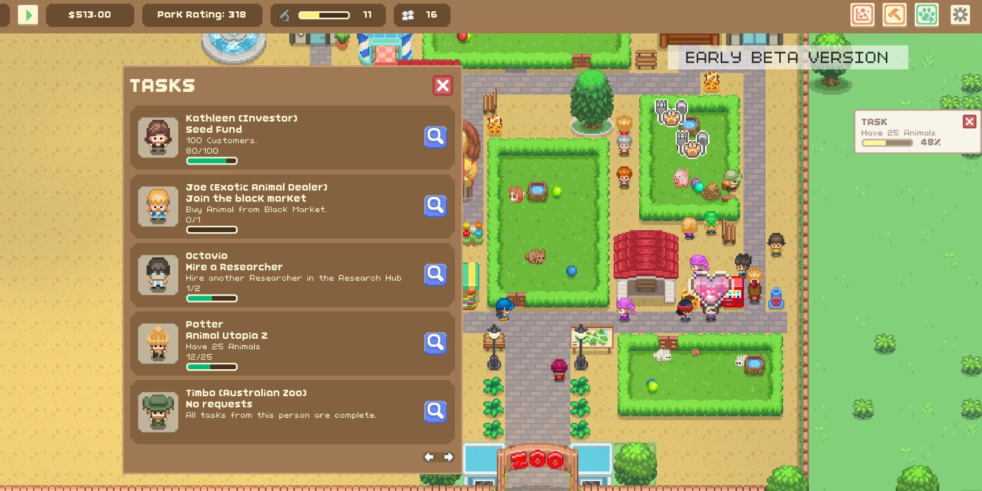 Let’s Build A Zoo Preview: Morality Tests And DNA Splicing Mayhem