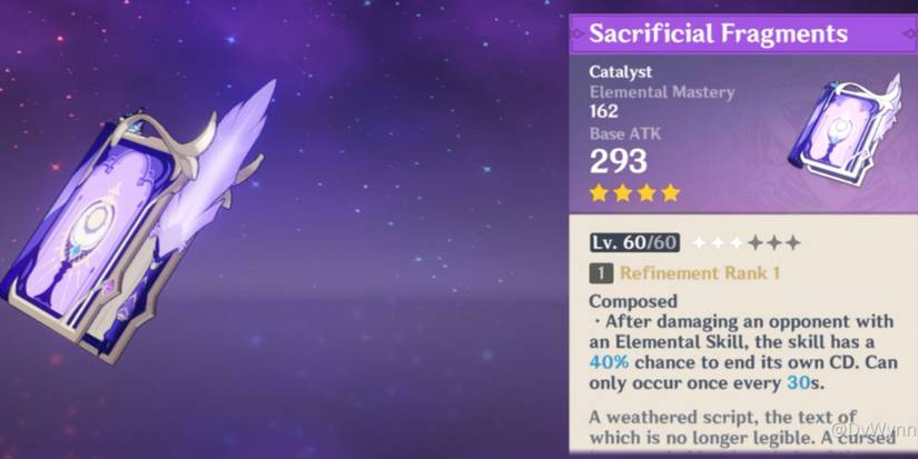 Genshin Impact: Best Weapons For Lisa