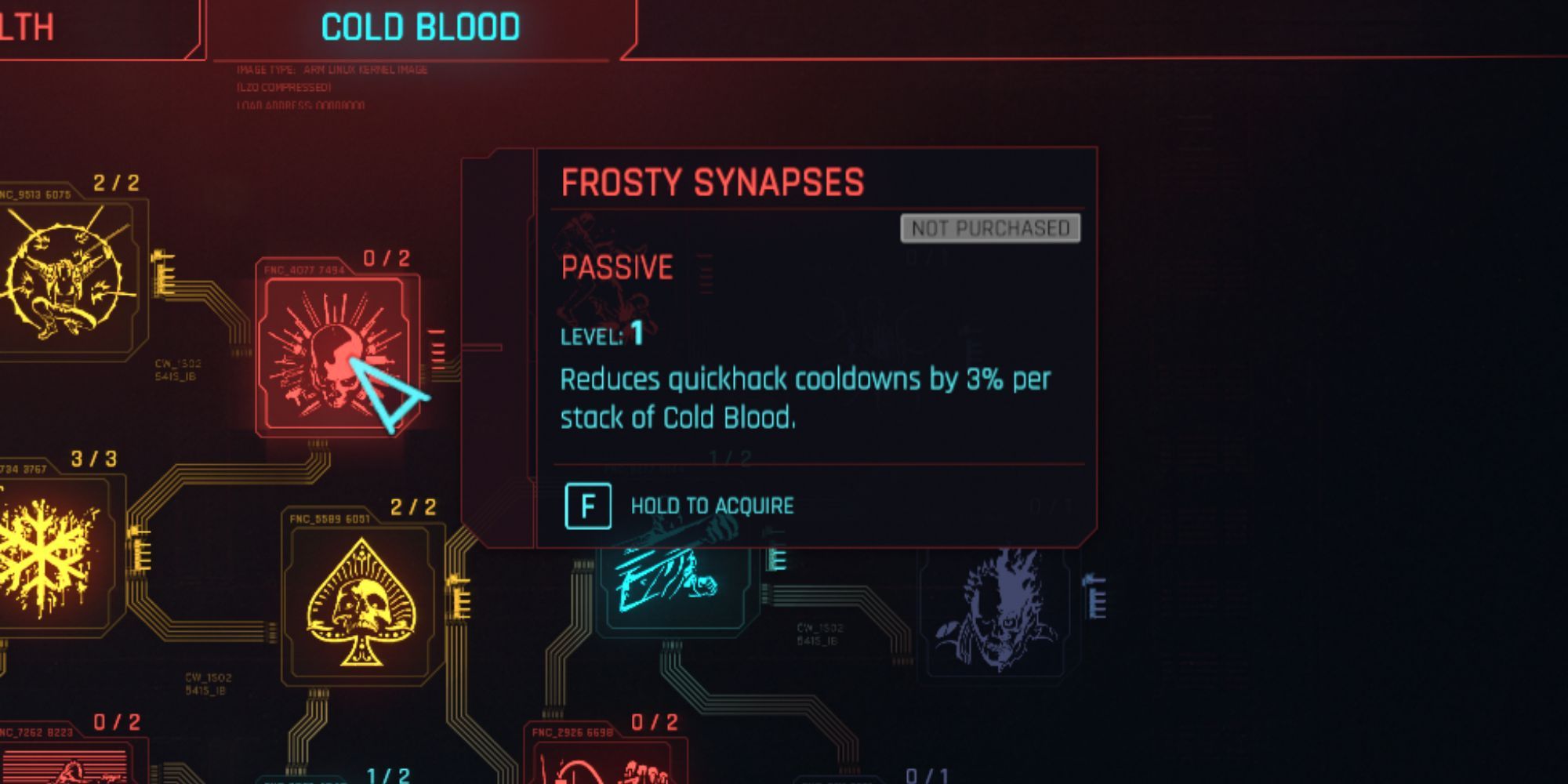 Cyberpunk 2077: The Best Perks To Get In Cold Blood