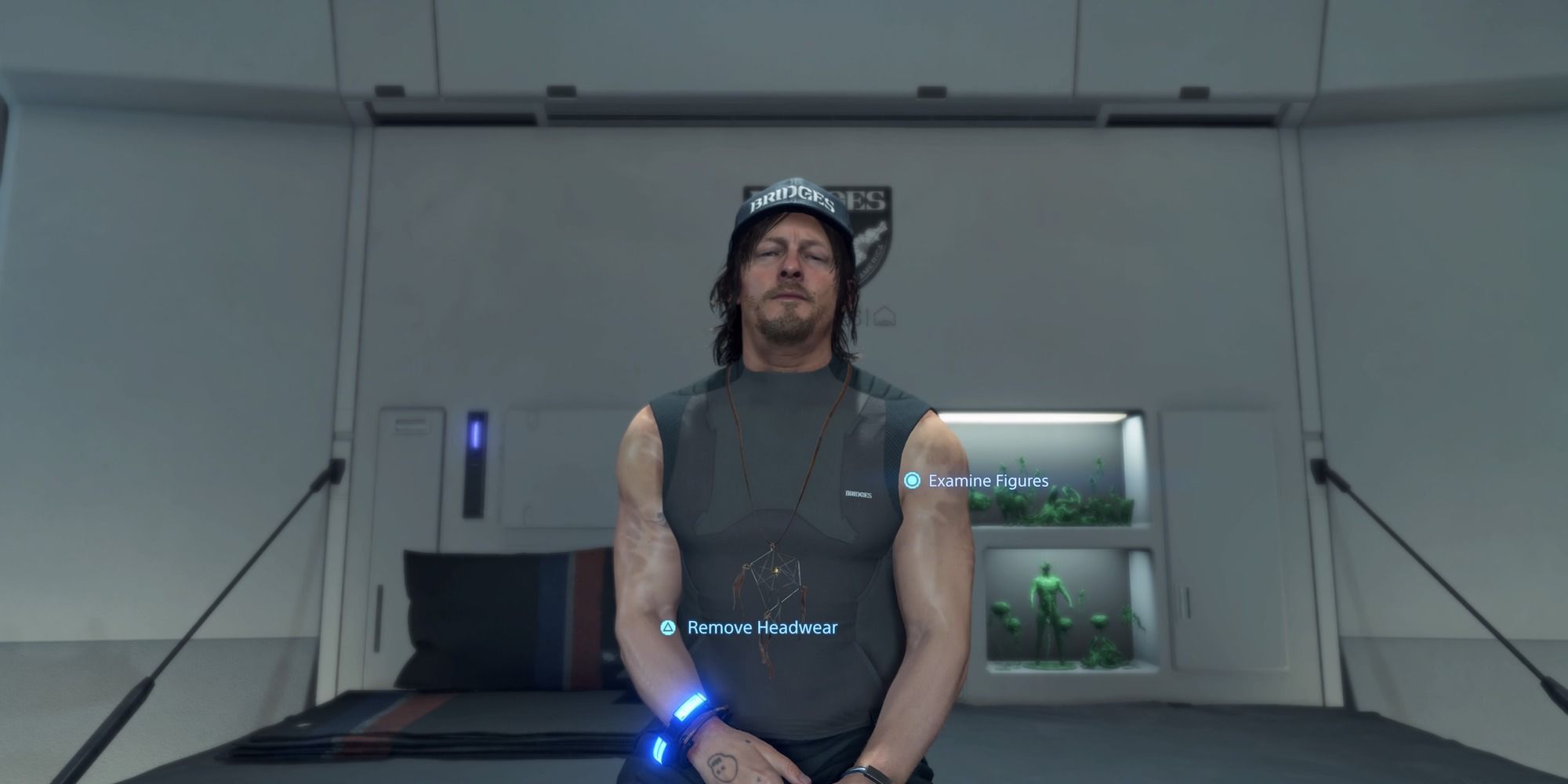 Everything Sam Can Do In His Private Room In Death Stranding