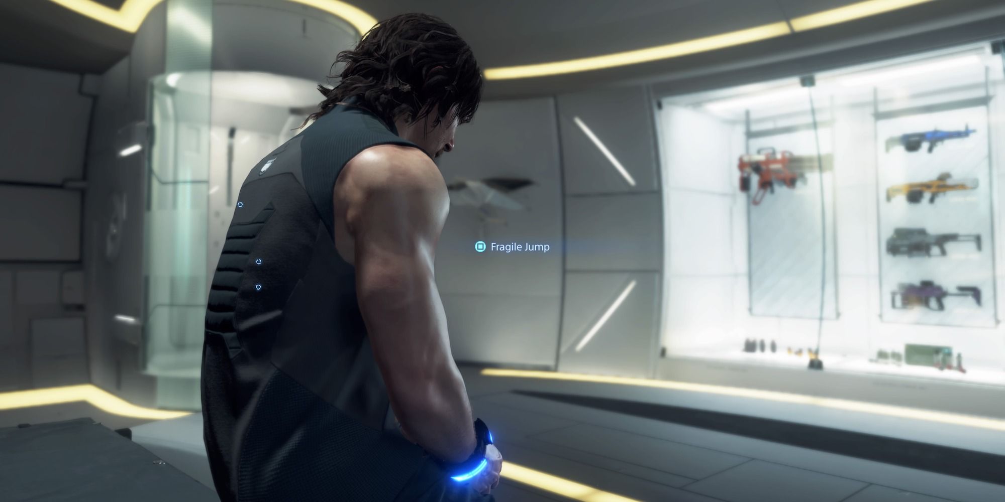 Everything Sam Can Do In His Private Room In Death Stranding