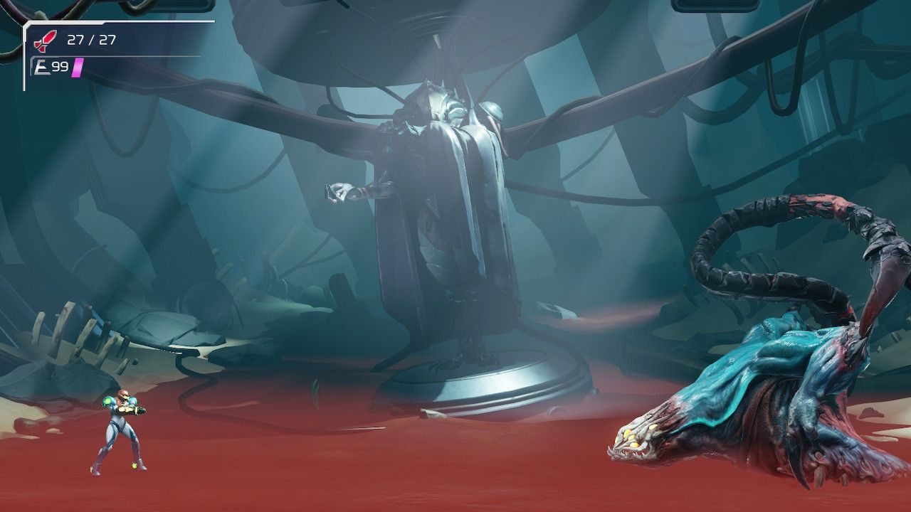 How To Defeat Corpious In Metroid Dread