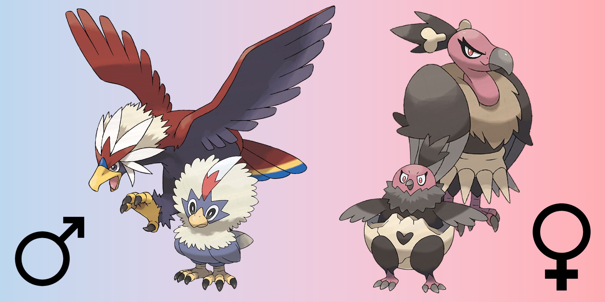 Every Gender-Exclusive Pokemon