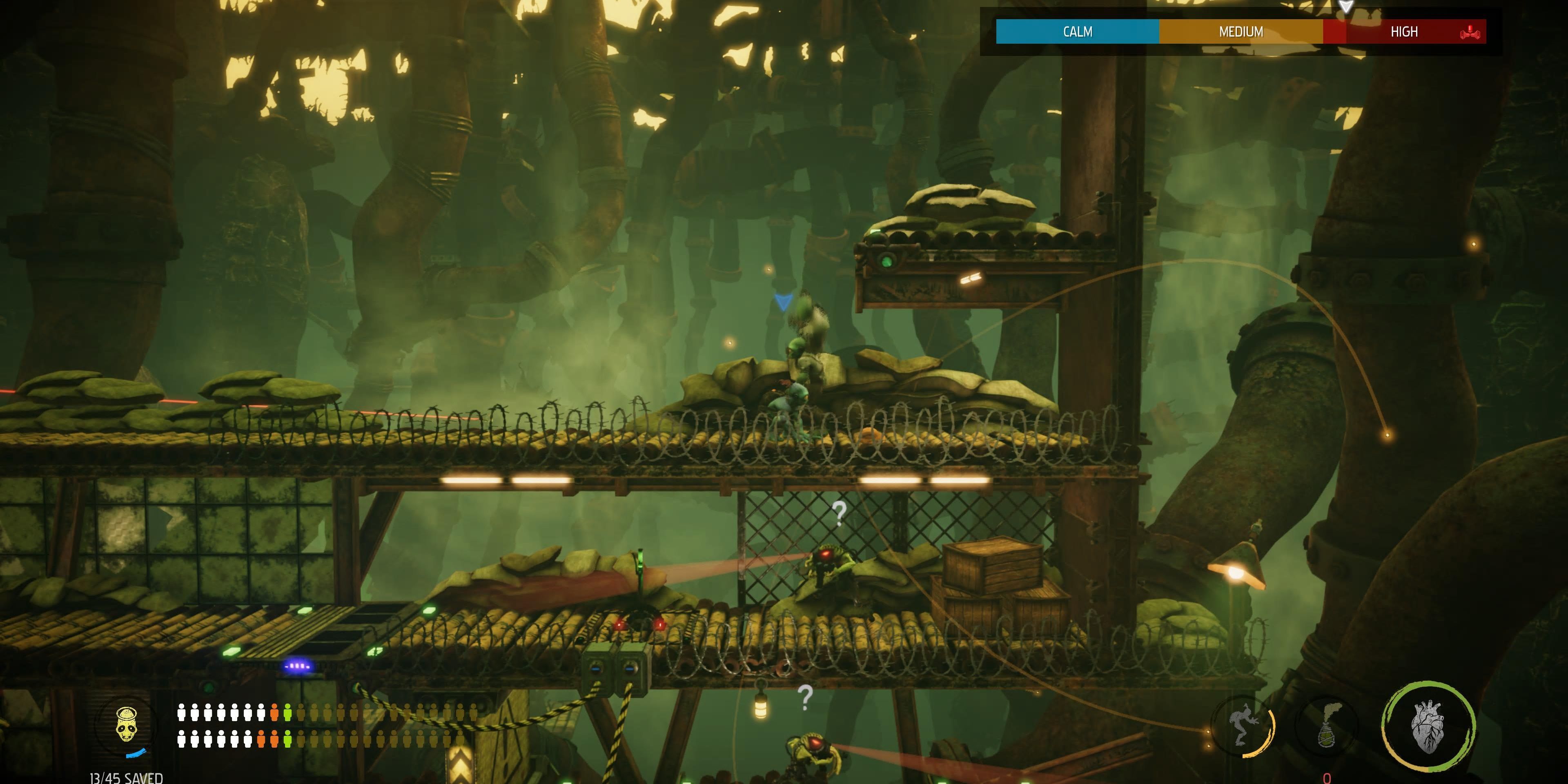 Oddworld Soulstorm: How To Save All Mudokons In Slig Barracks