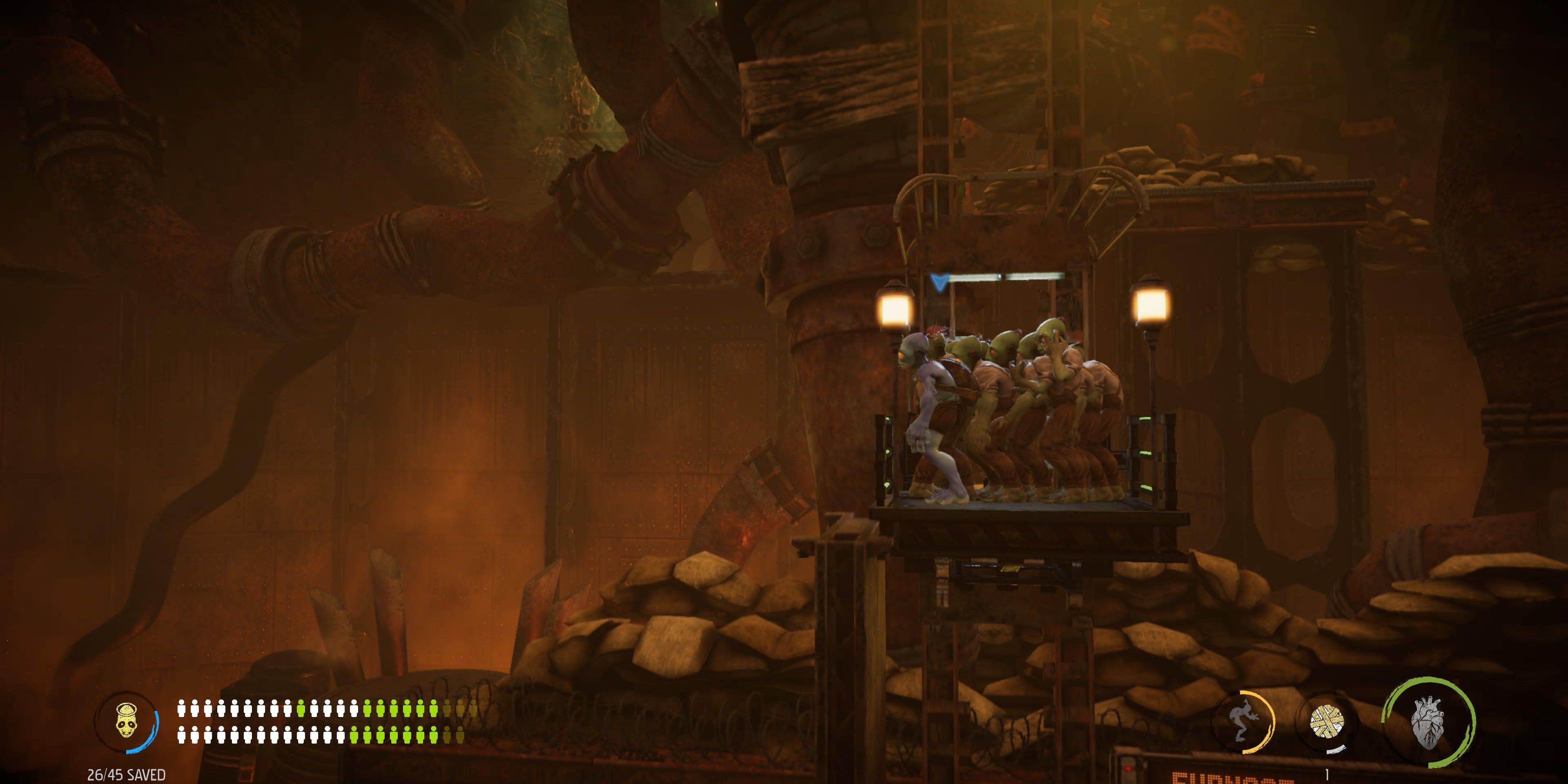 Oddworld Soulstorm: How To Save All Mudokons In Slig Barracks