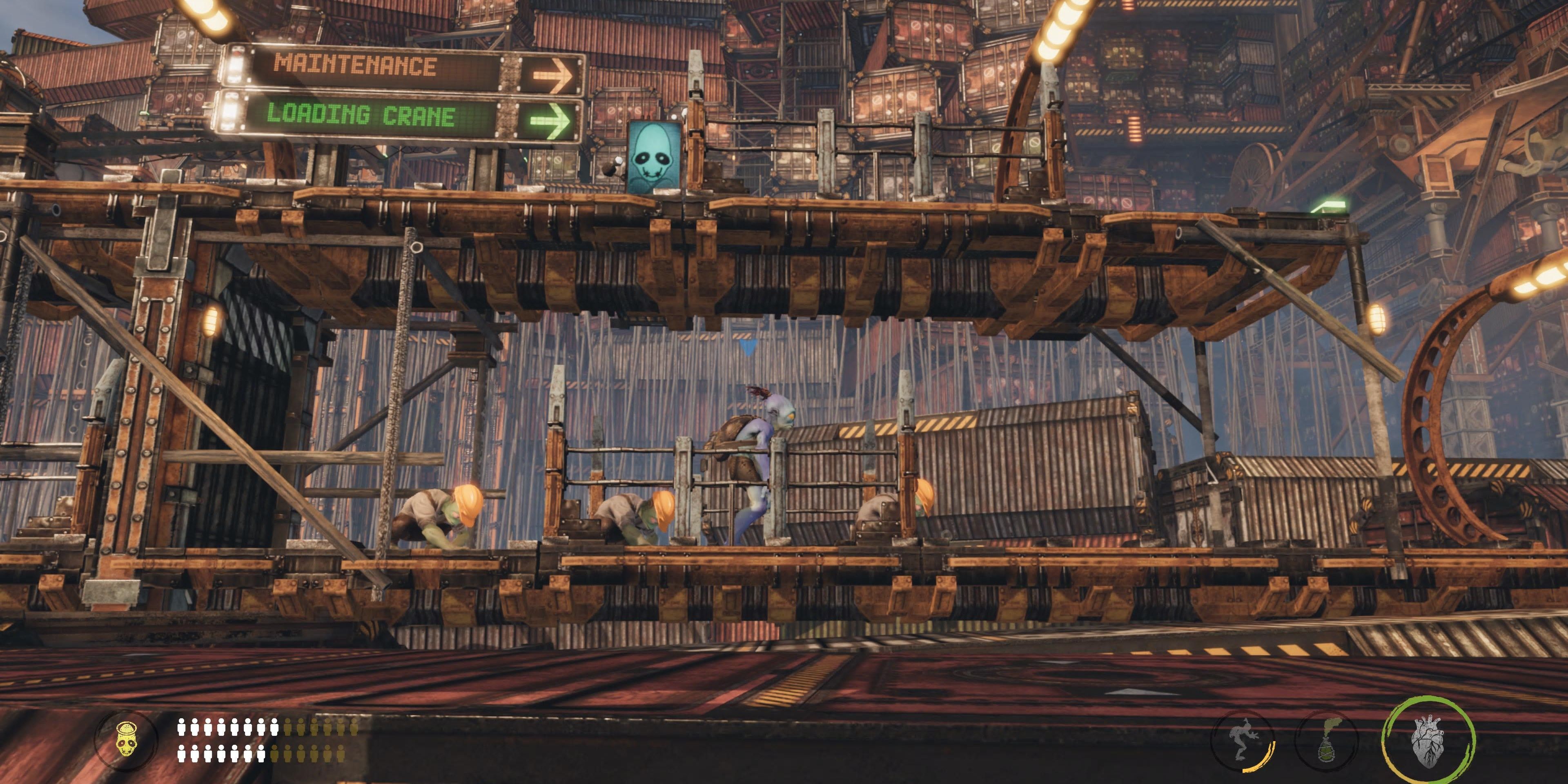 Where To Find All Mudokons In The Yards In Oddworld Soulstorm