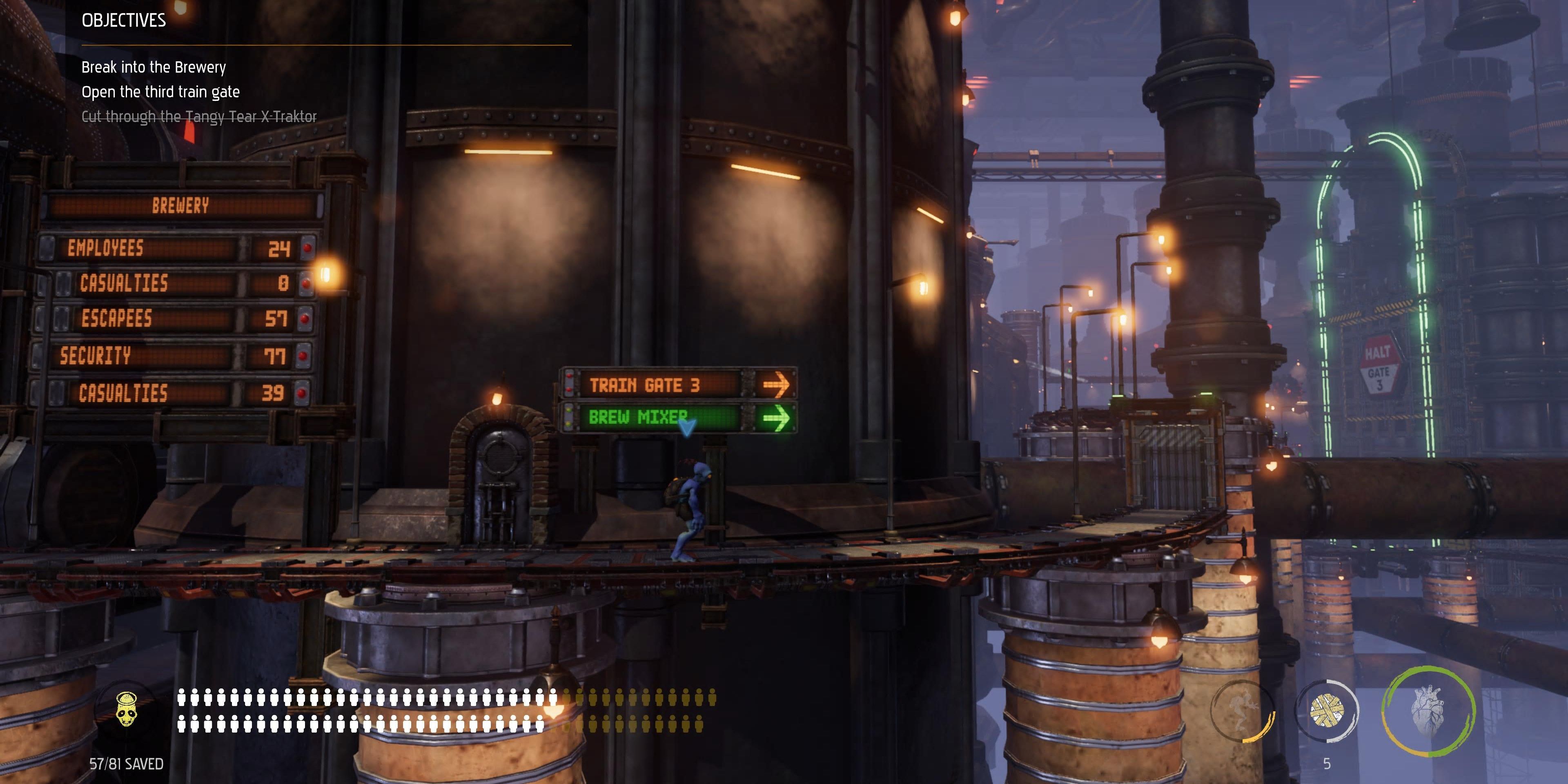 Oddworld Soulstorm: Mudokon Brewery Guide