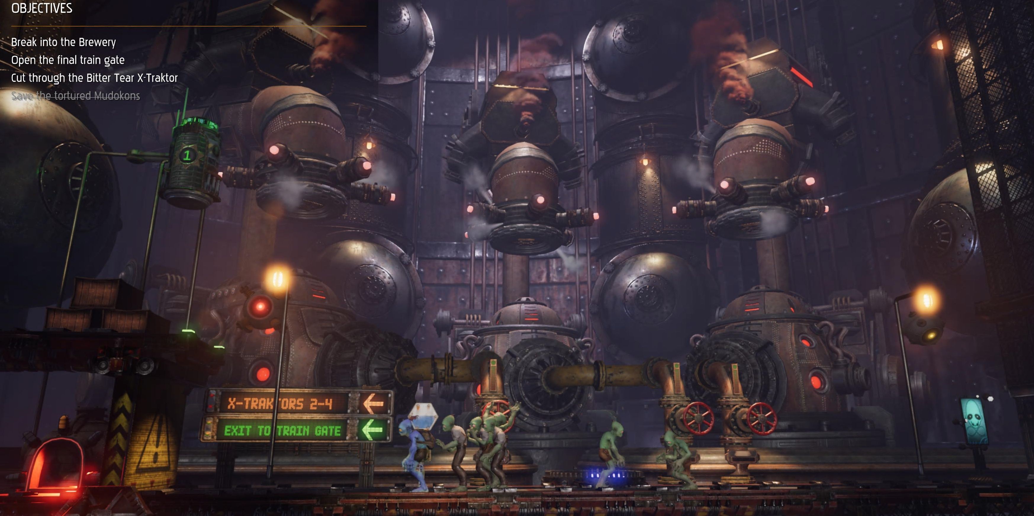 Oddworld Soulstorm: Mudokon Brewery Guide