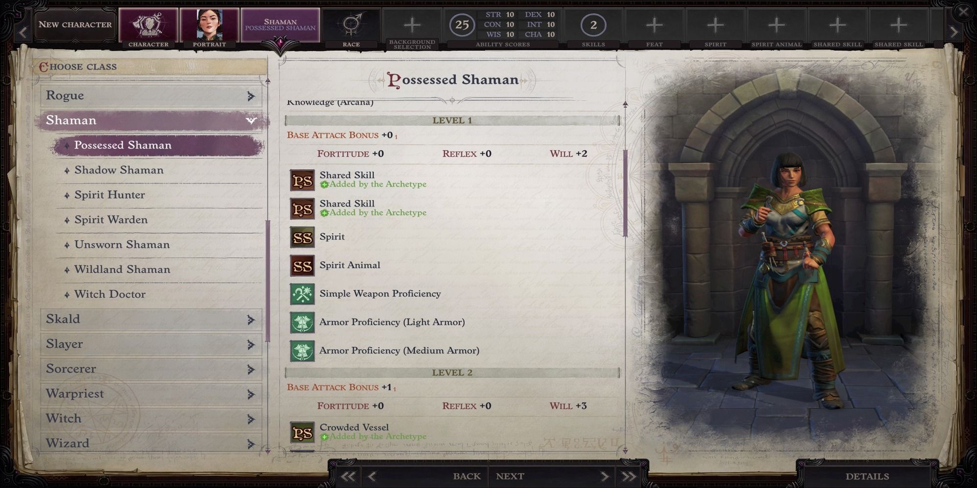 Pathfinder: WotR - How To Build A Shaman