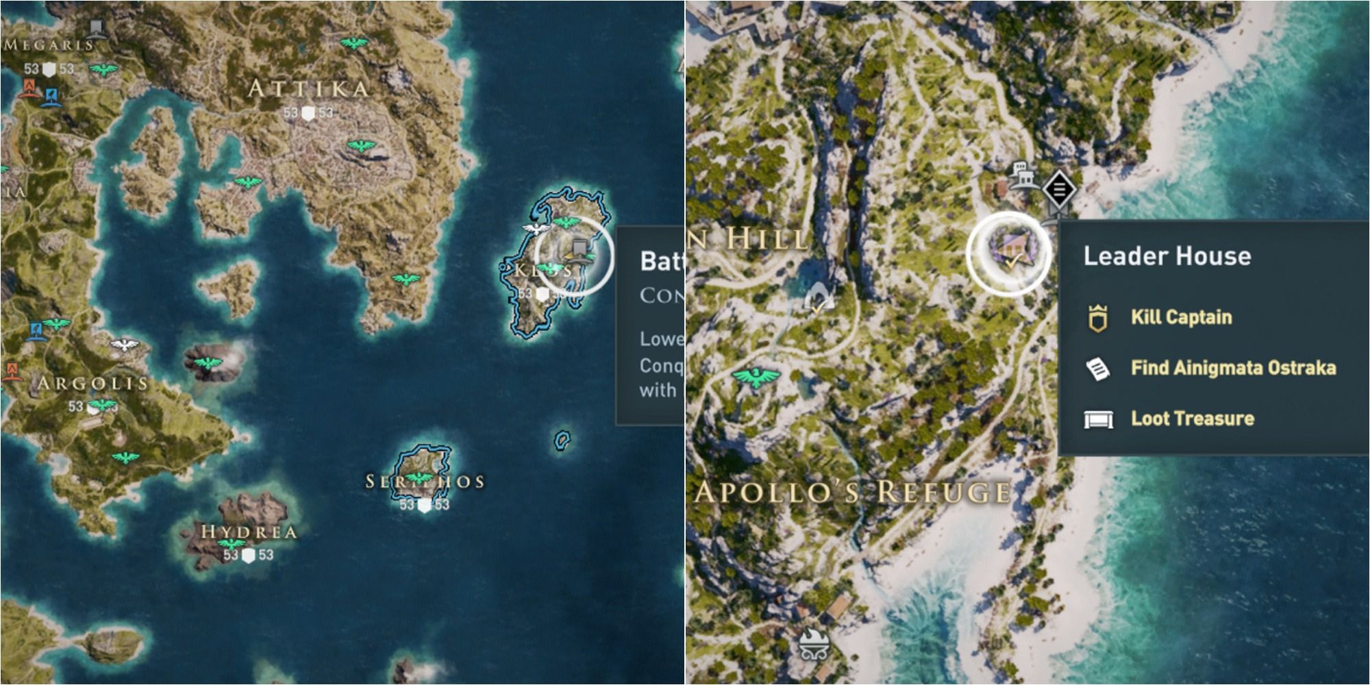 Smoke Signal Ainigmata Ostraka Walkthrough For AC: Odyssey