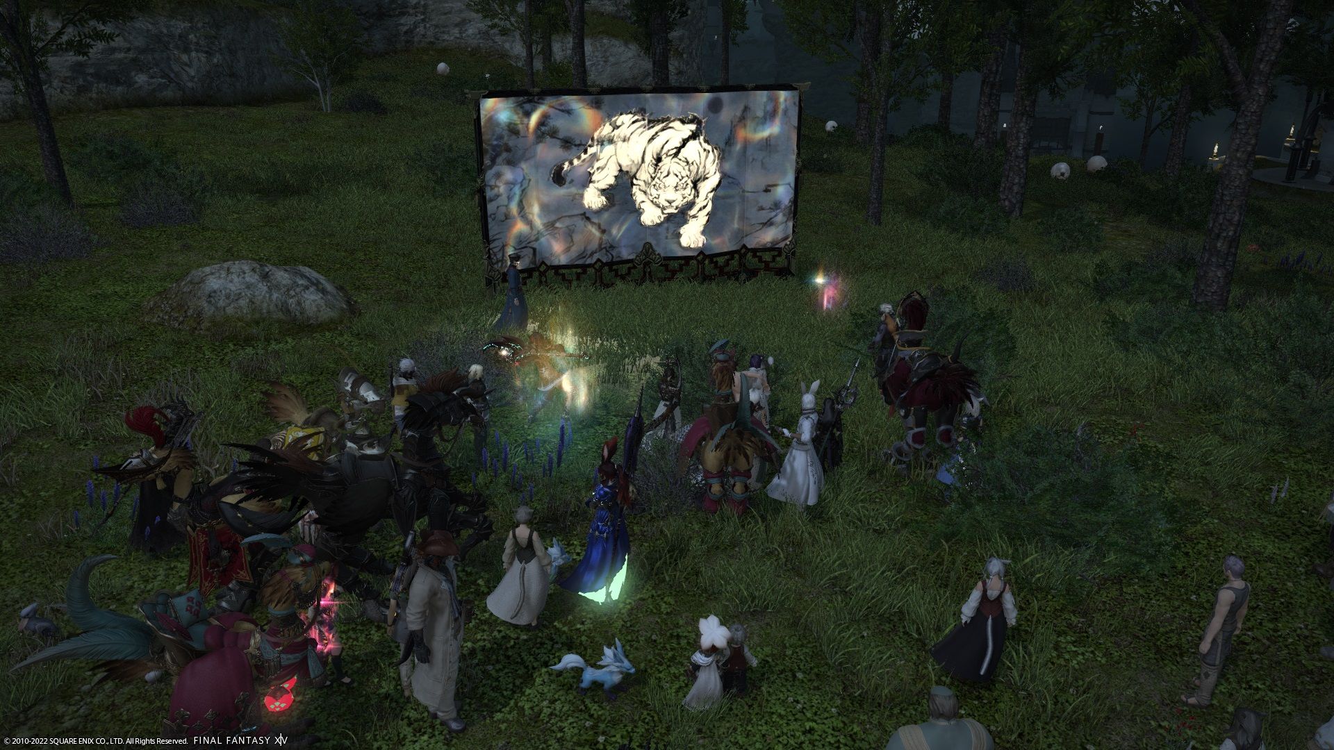 How To Get The White Tiger Screen In FFXIV