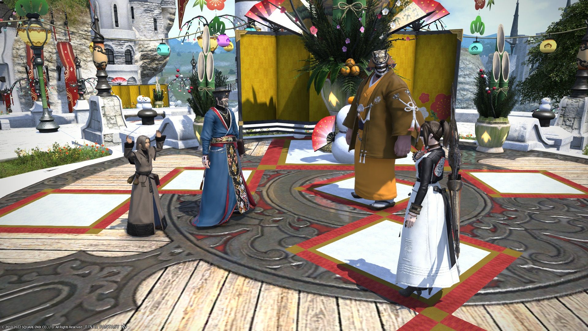 How To Get The White Tiger Screen In FFXIV