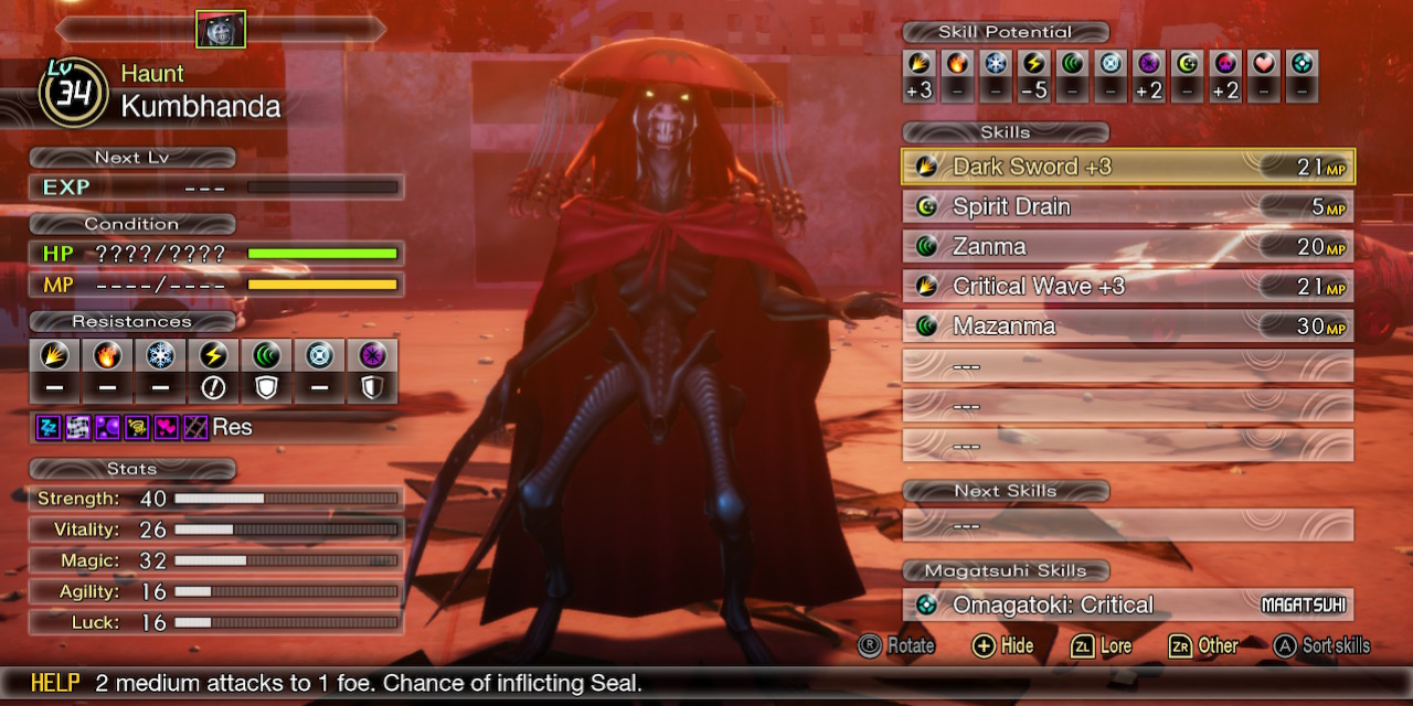 Every Shinagawa Punishing Foe Location In SMT V