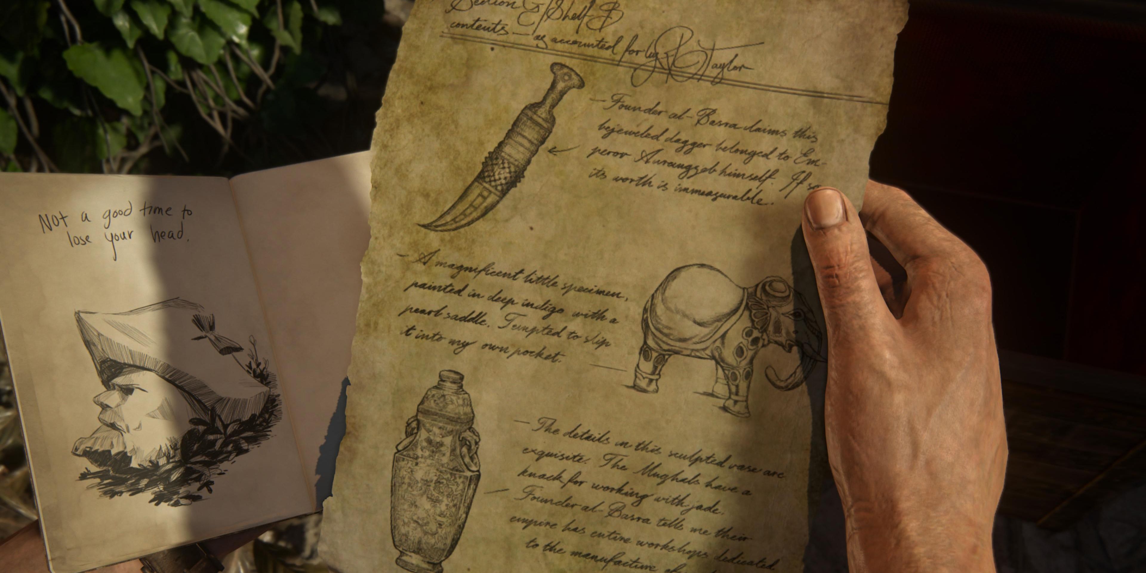 Every Journal Note Walkthrough In Uncharted 4: A Thief's End