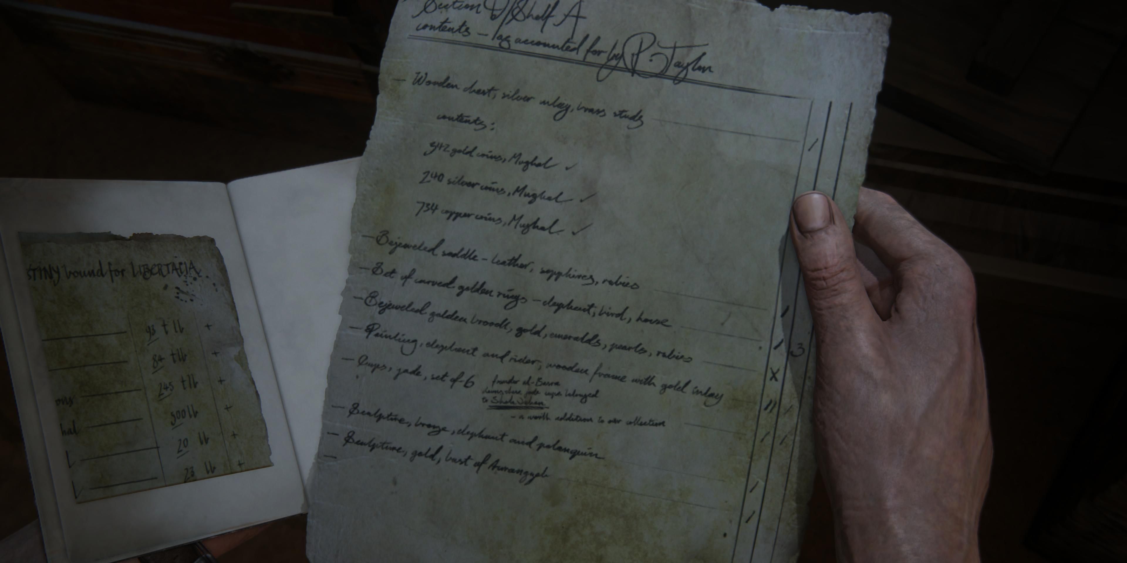 Every Journal Note Walkthrough In Uncharted 4: A Thief's End