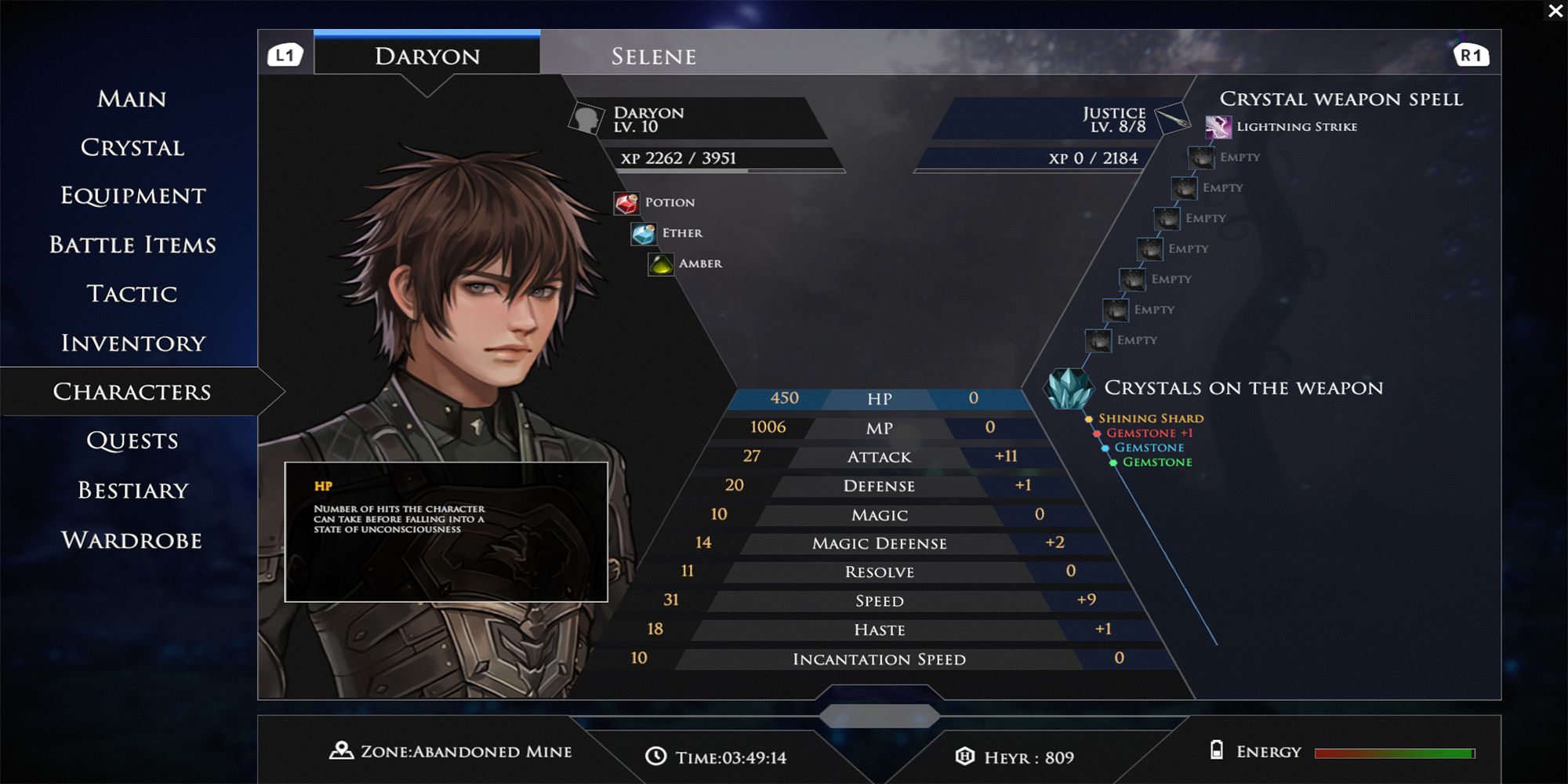 How Do Growth Crystals Work In Edge Of Eternity?