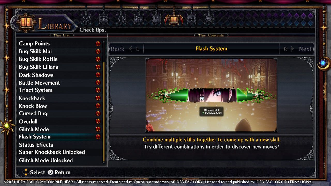 How To Unlock Flash Skills In Death End Re;Quest 2
