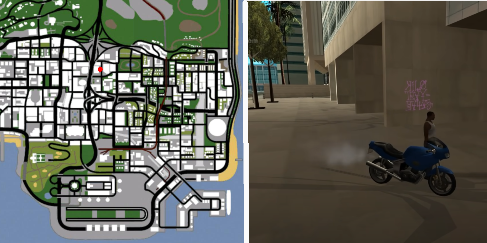 How To Find All The Gang Tag Locations In GTA San Andreas
