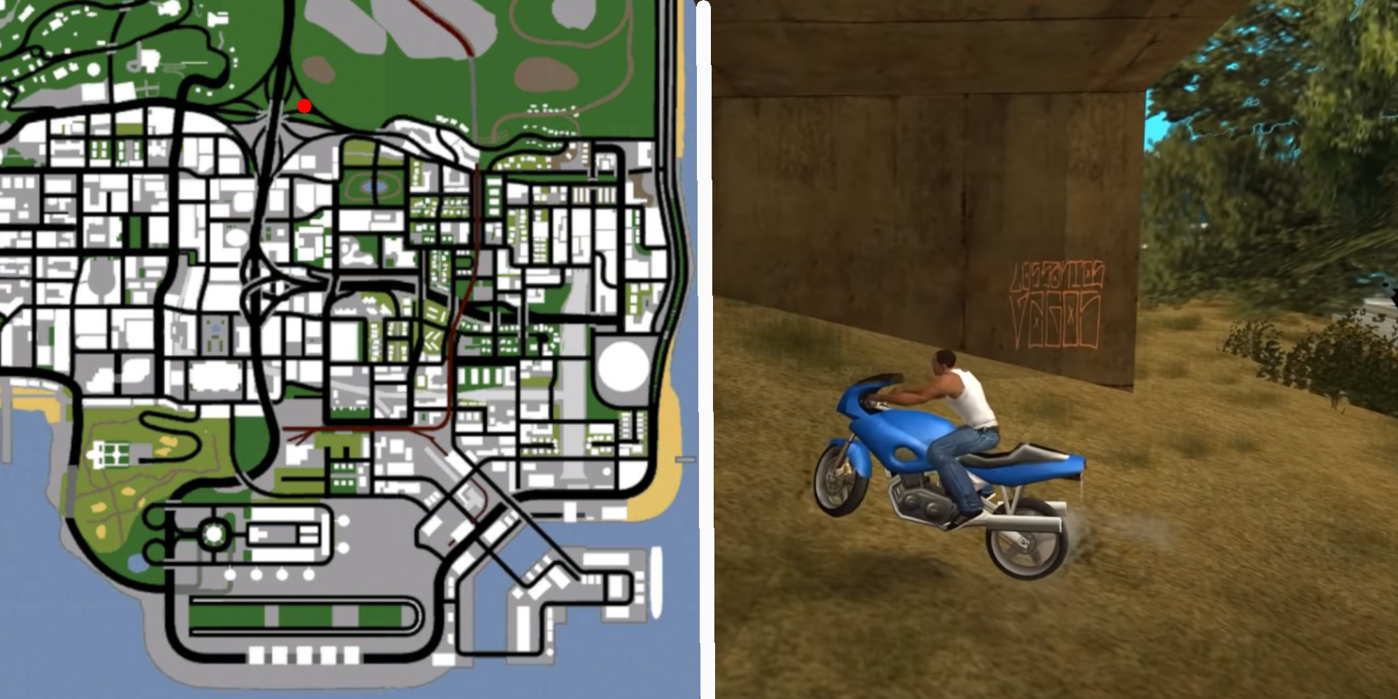 How To Find All The Gang Tag Locations In GTA San Andreas